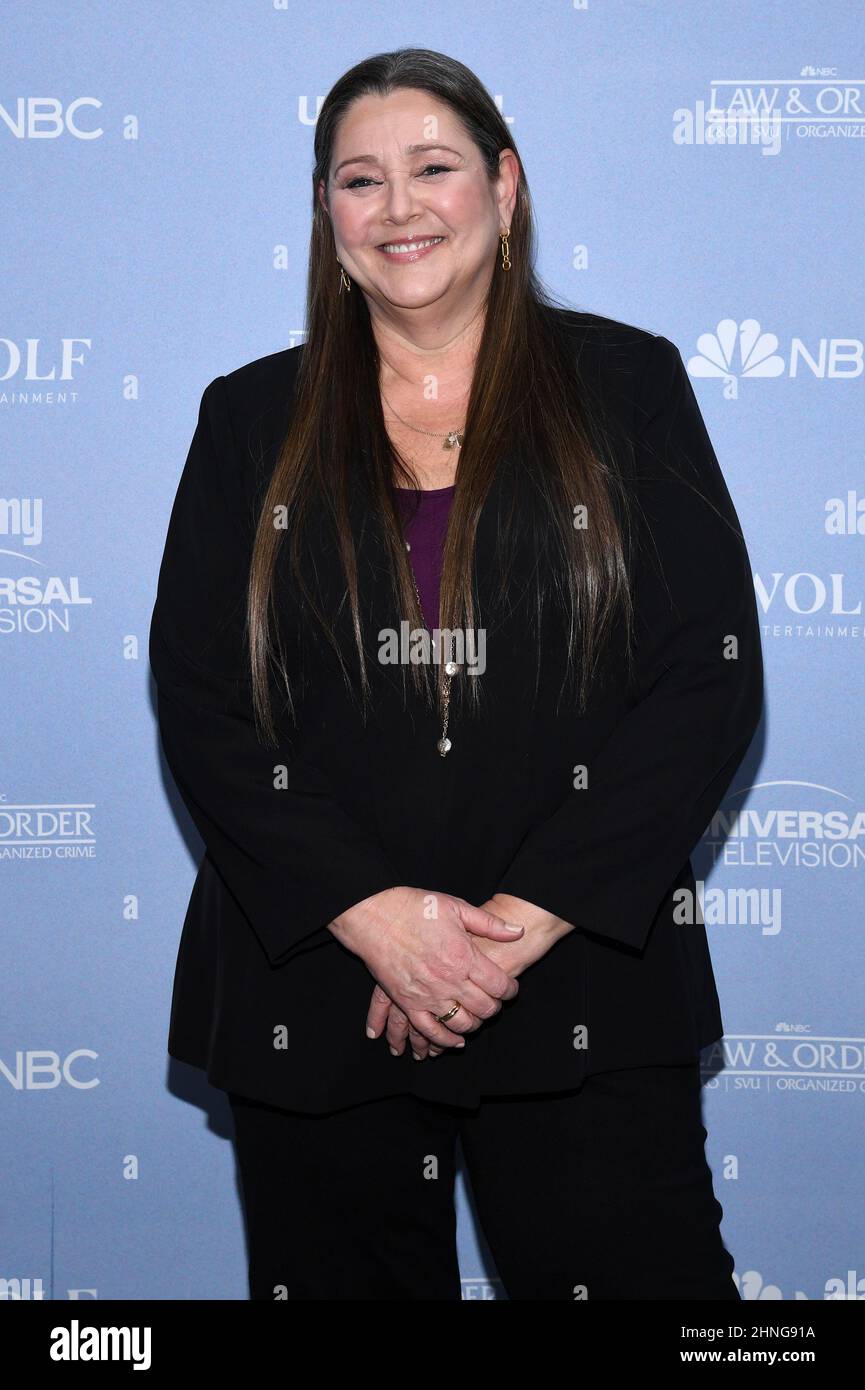 New York, USA. 16th Feb, 2022. Actor Camryn Manheim attends the ...