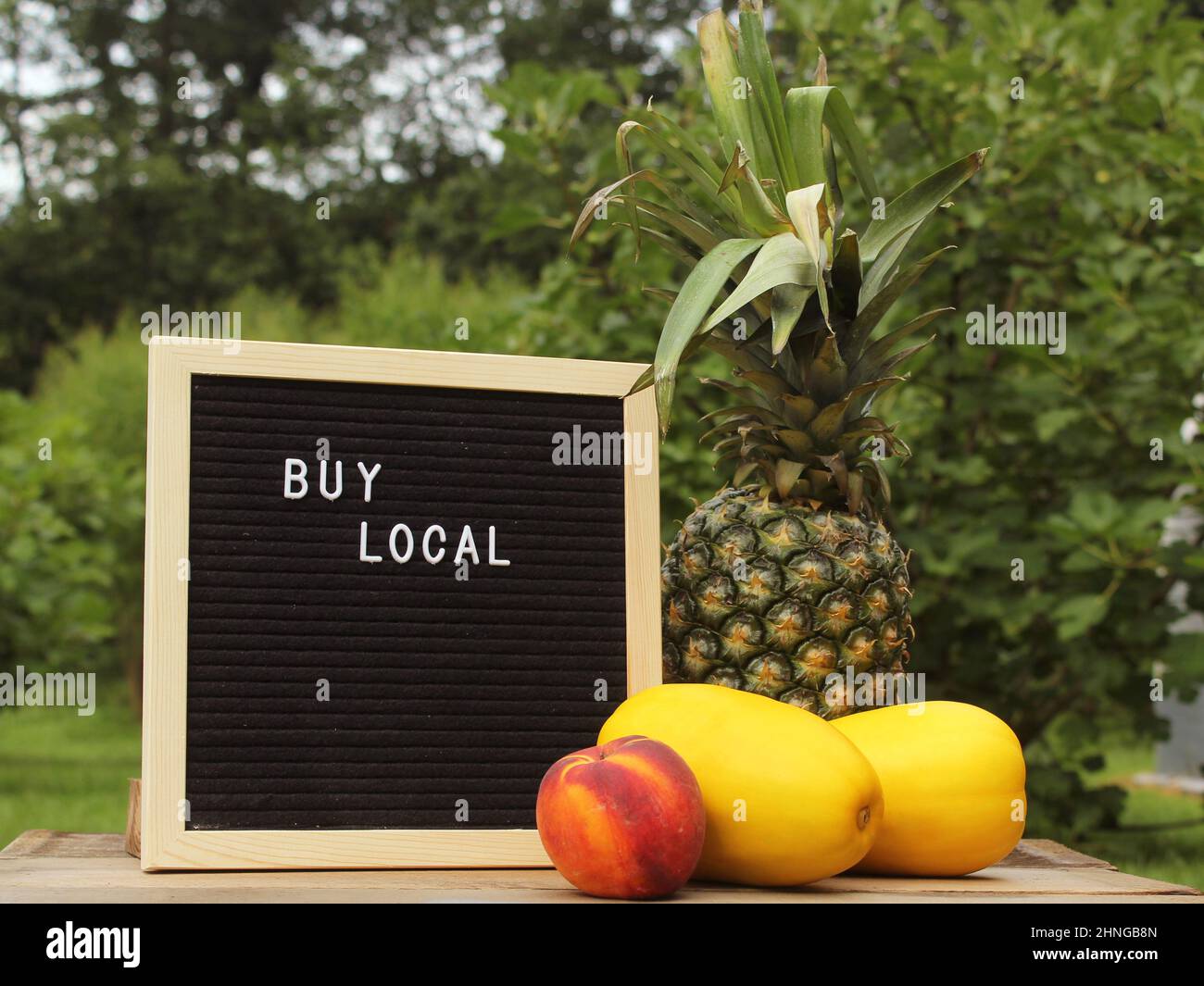 Hawaii local farm hi-res stock photography and images - Alamy