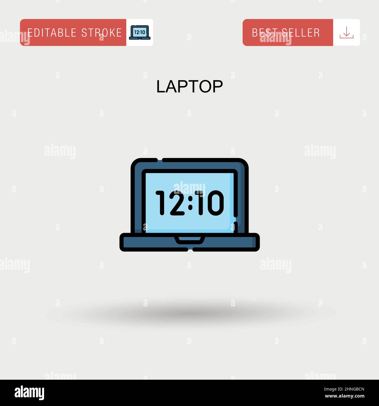 Laptop and notebook Stock Vector Images - Alamy