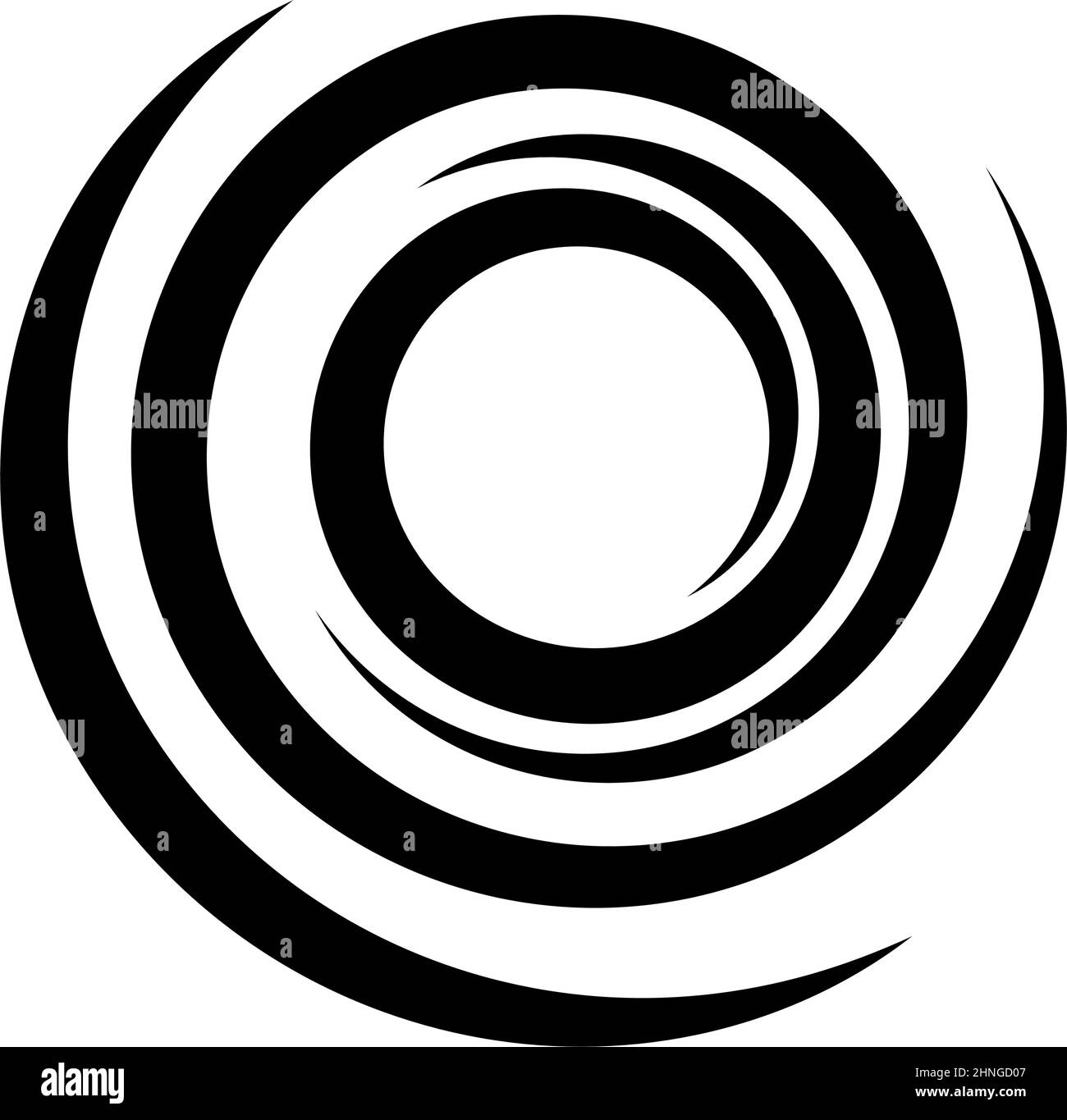 Spiral, swirl, twirl shape. vortex, helix icon, symbol - stock vector ...
