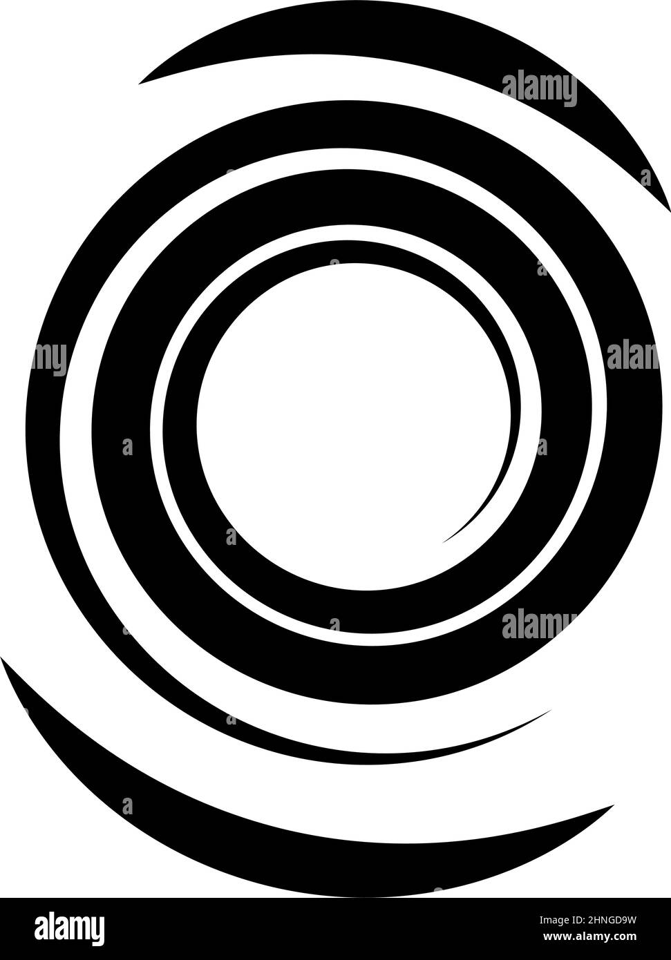 Spiral, swirl, twirl shape. vortex, helix icon, symbol - stock vector ...