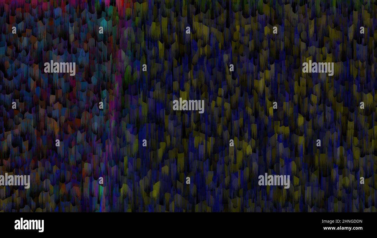 An abstract neon glitch art texture background image Stock Photo - Alamy