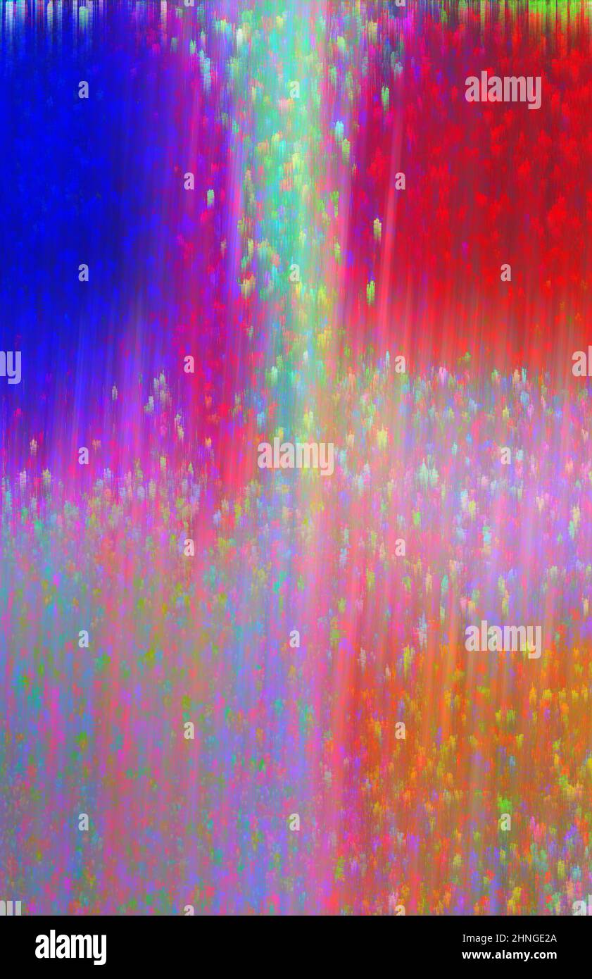 An abstract neon glitch art texture background image Stock Photo - Alamy