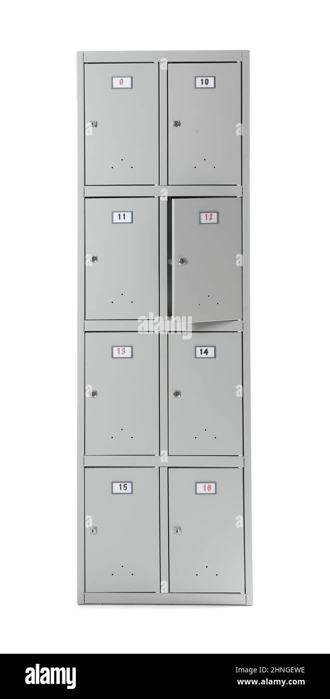 Locker boxes Cut Out Stock Images & Pictures - Alamy
