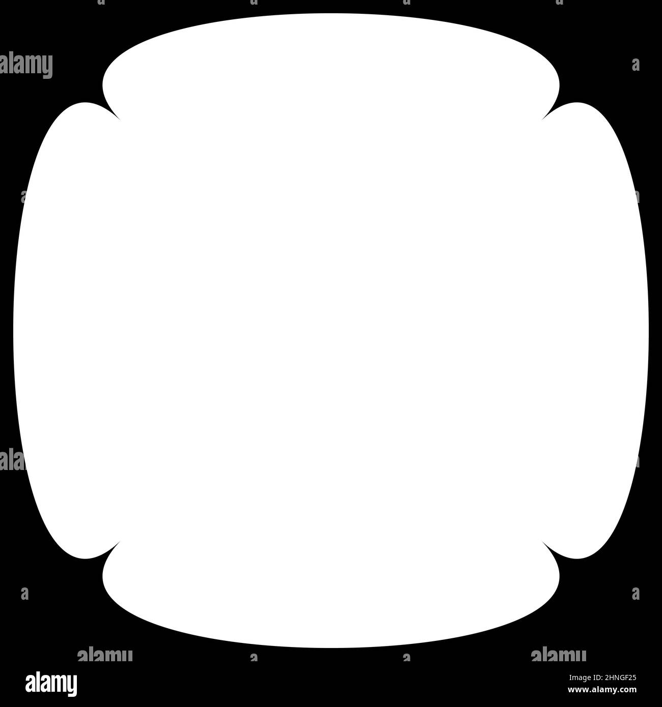 Simple flower, petals, plant leaf silhouette icon and symbol - stock ...