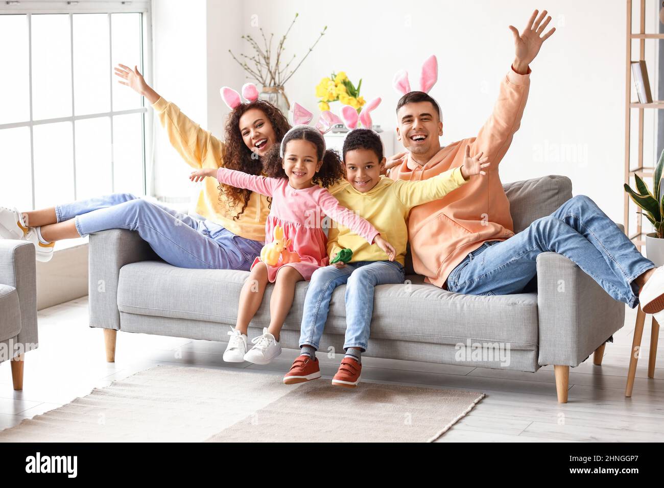 Mother rabbits with son hi-res stock photography and images - Alamy