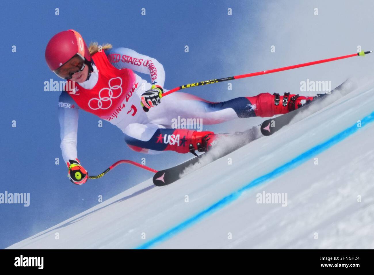 Yanqing, China. 17th Feb, 2022. Olympics, Alpine skiing, combined ...