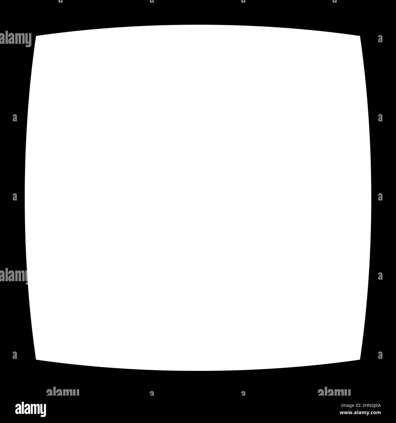 Abstract geometric form, shape. Distorted, deformed patch element ...