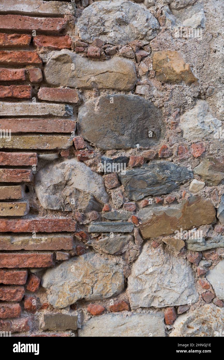 Old stone wal texture Stock Photo - Alamy