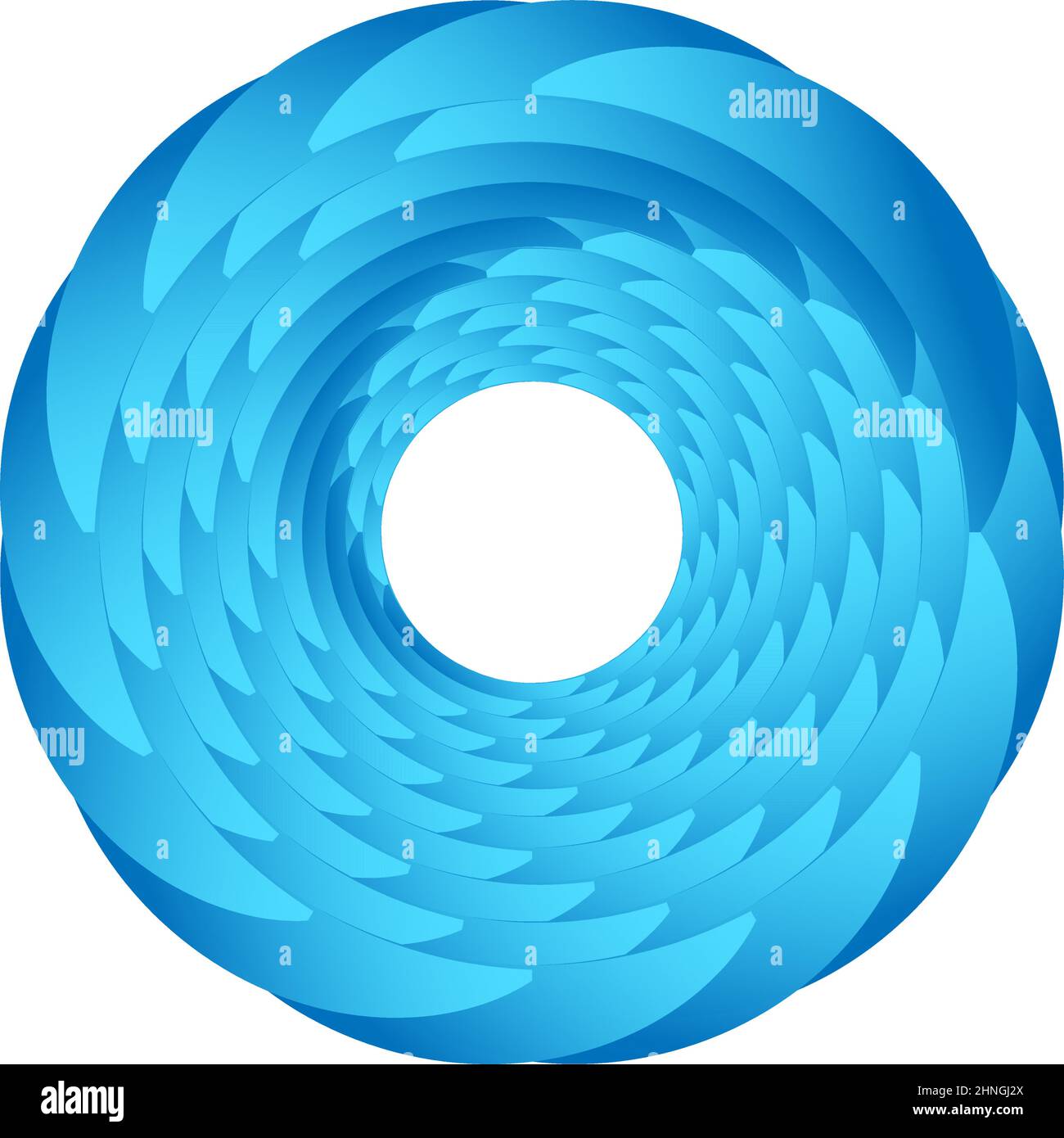 Abstract geometric circle, ring design element. Circular, concentric ...