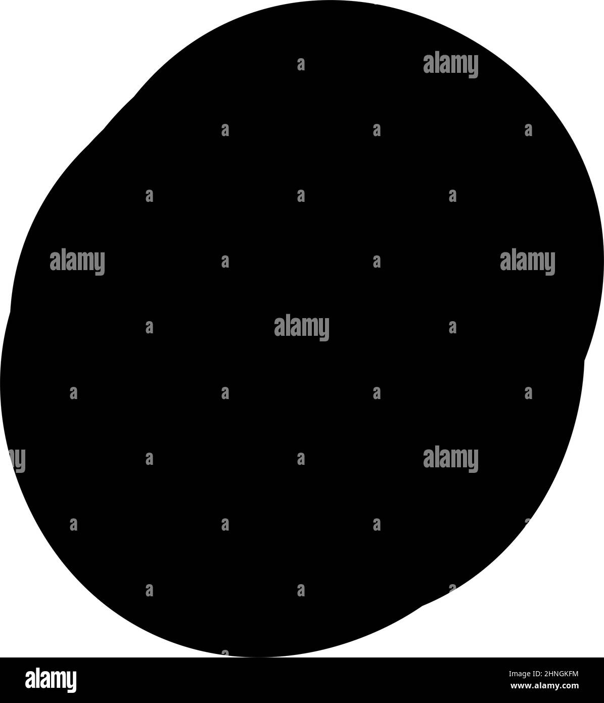 Abstract geometric form, shape. Distorted, deformed patch element ...