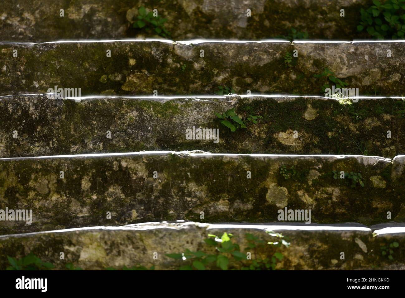 Old weathered stone steps in Nafplio, Greece Stock Photo - Alamy