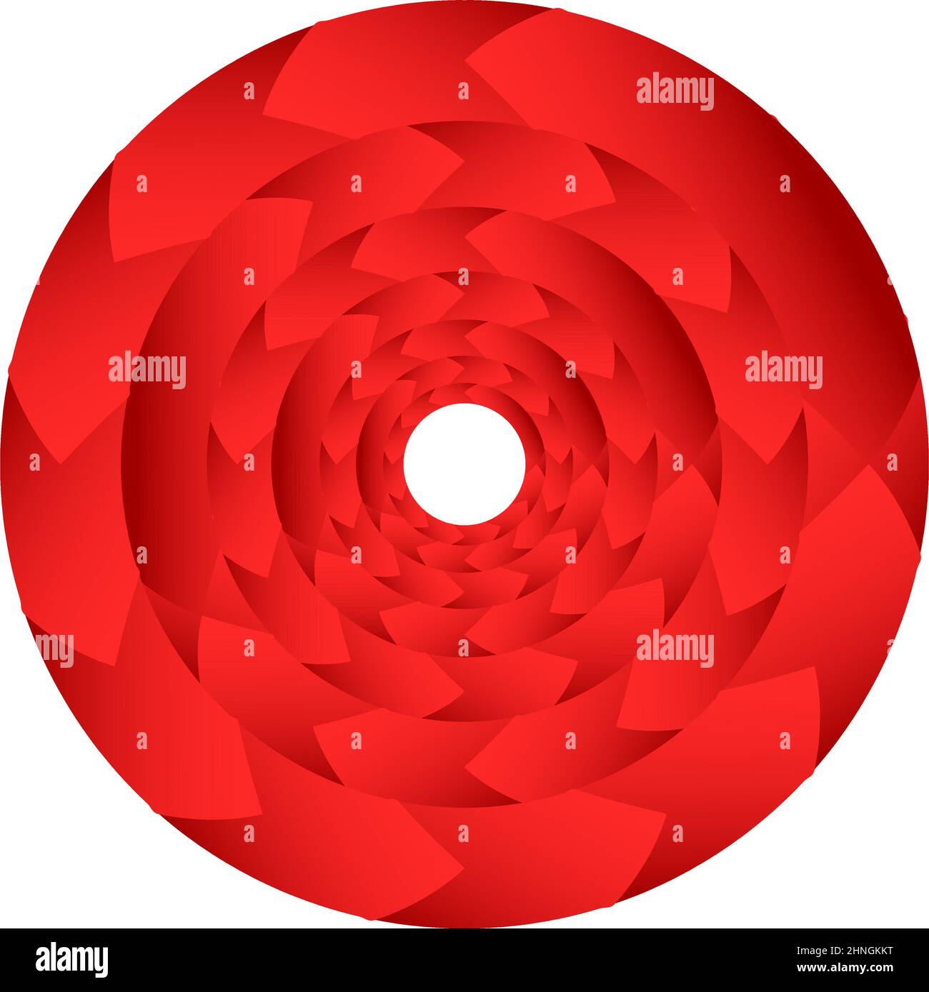 Abstract geometric circle, ring design element. Circular, concentric ...