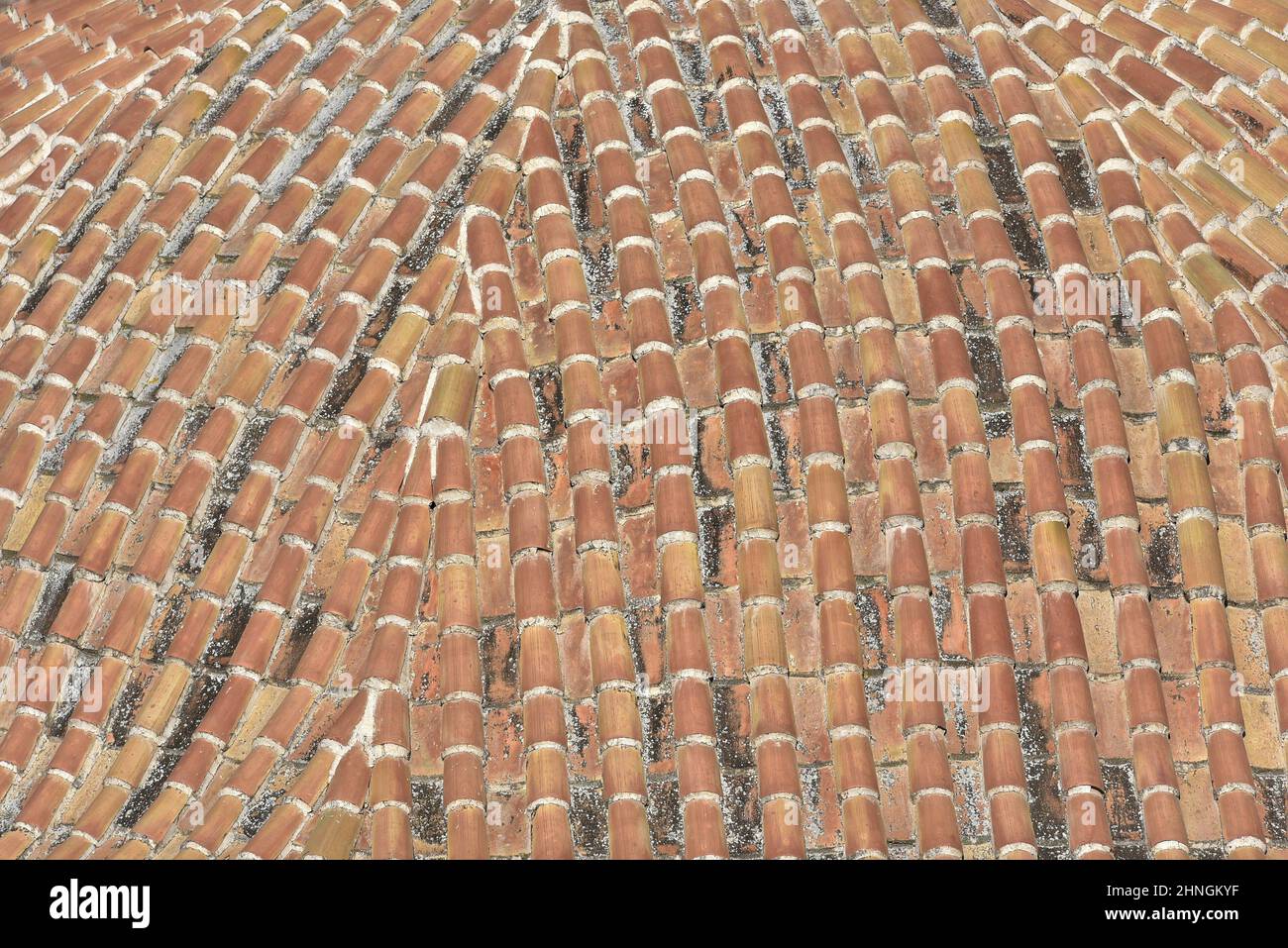 Traditional red clay tile rooftop in Nafplio, Greece Stock Photo - Alamy