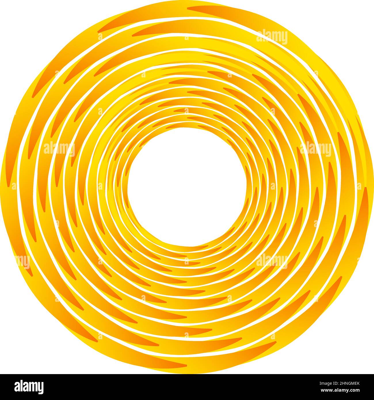 Abstract geometric circle, ring design element. Circular, concentric ...