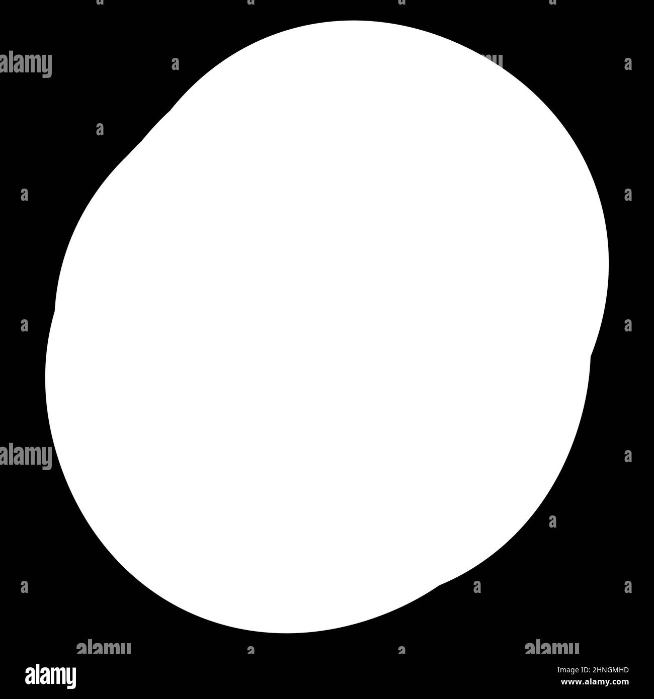 Abstract geometric form, shape. Distorted, deformed patch element ...