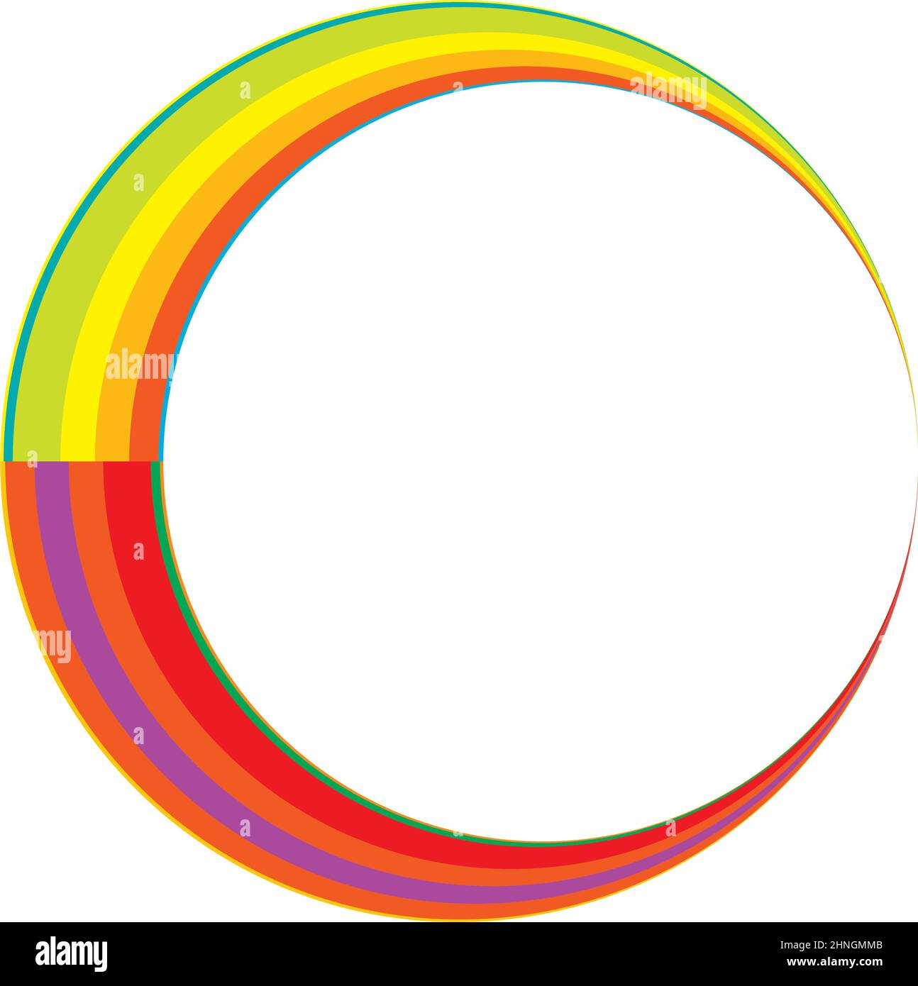 Abstract circle graphic. Geometric circle, ring design element ...