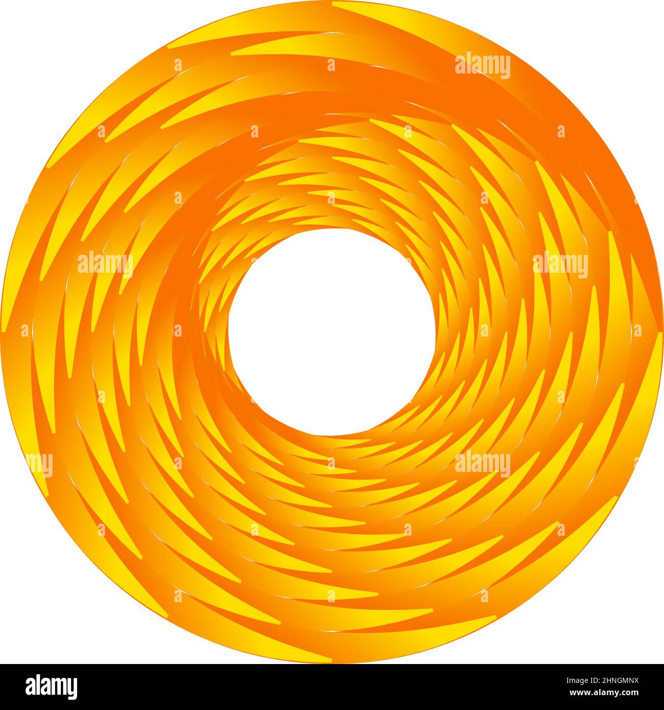 Abstract geometric circle, ring design element. Circular, concentric ...