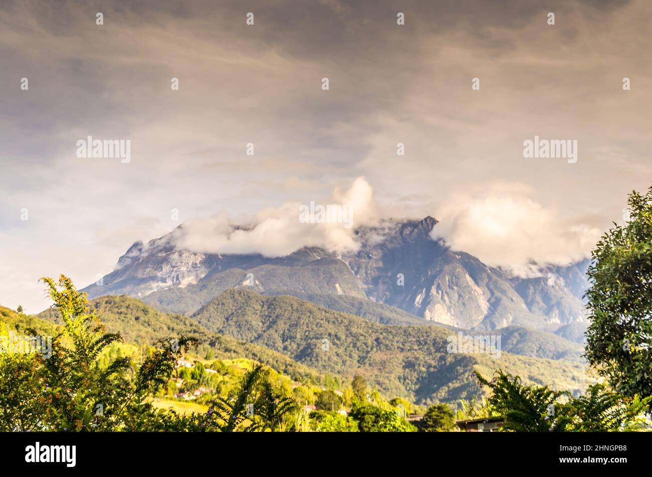 Around the Mount Kinabalu Stock Photo - Alamy