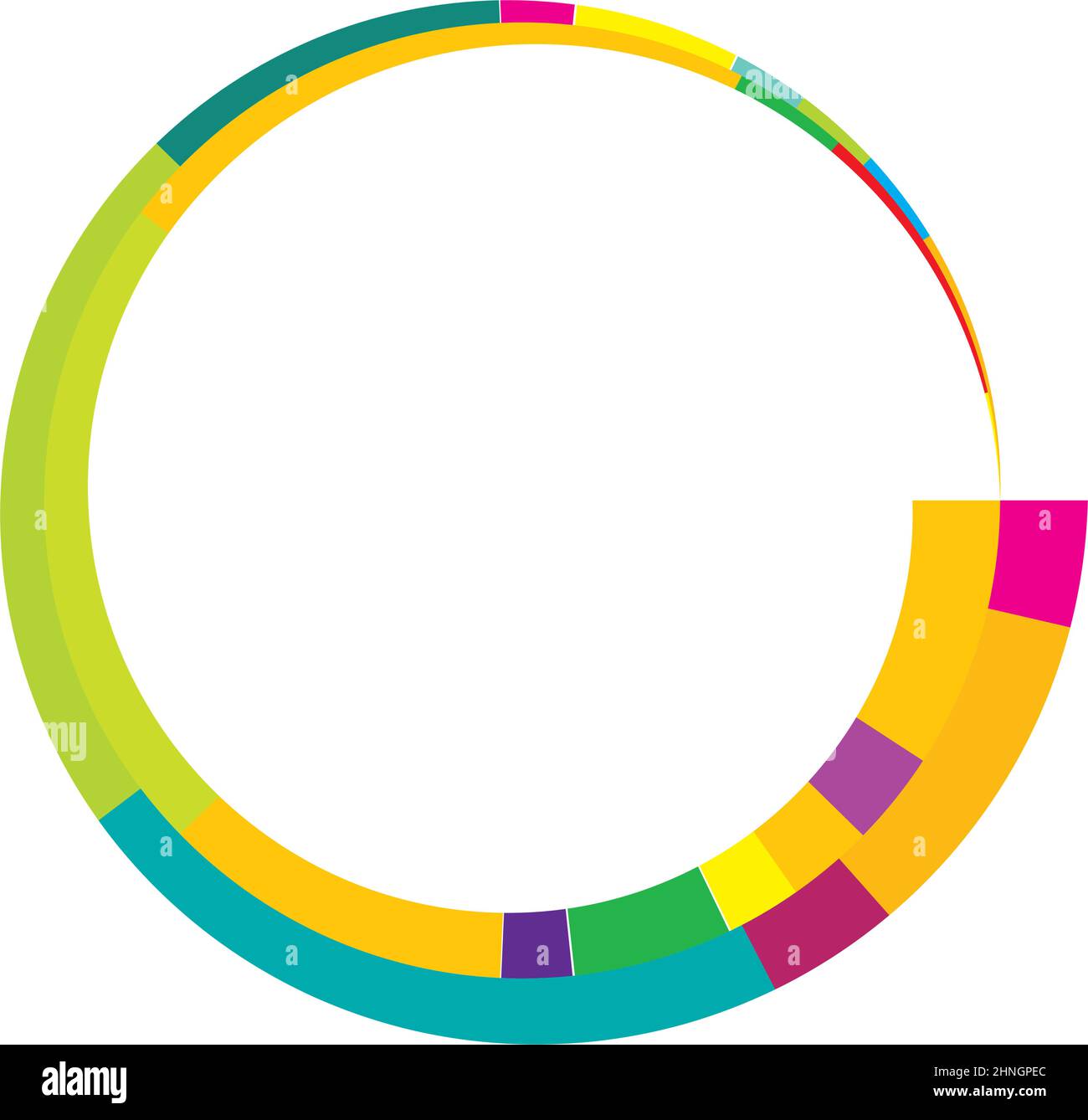 Abstract circle graphic. Geometric circle, ring design element ...