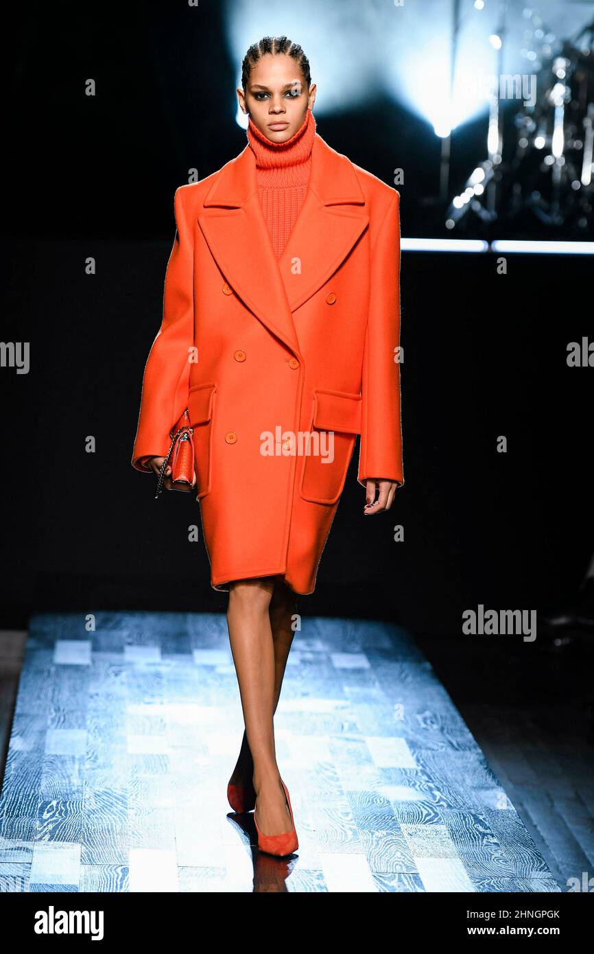 MICHAEL KORS Fall/Winter 2022-23 Runway during New York Fashion Week ...