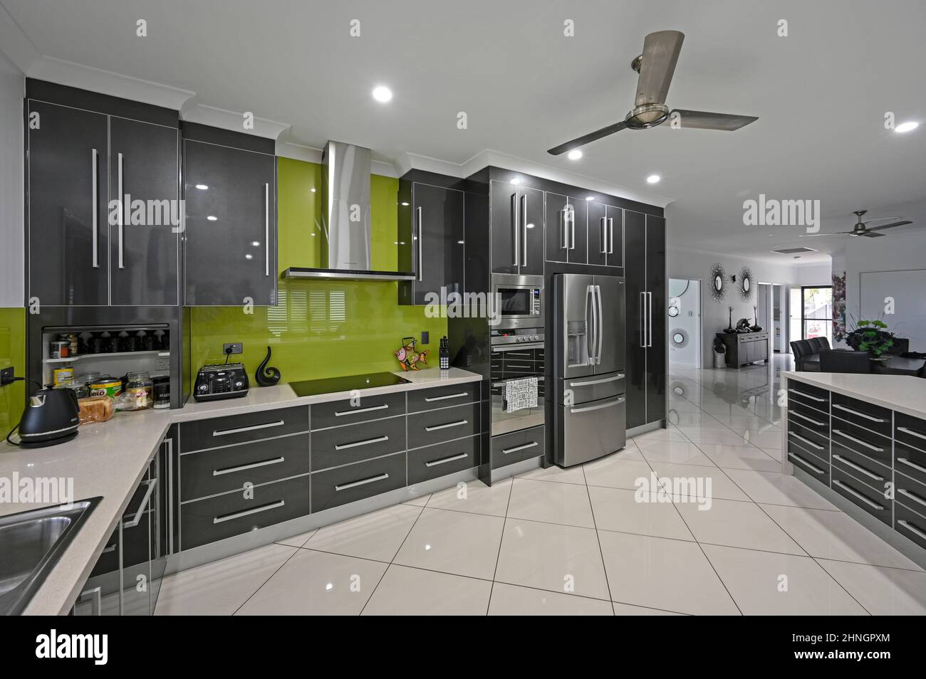 modern luxury kitchen in a house in north Mackay, queensland, australia ...