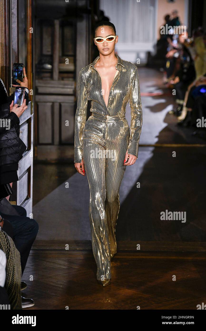 LaQuan Smith Fall/Winter 2022-23 Runway during New York Fashion Week ...