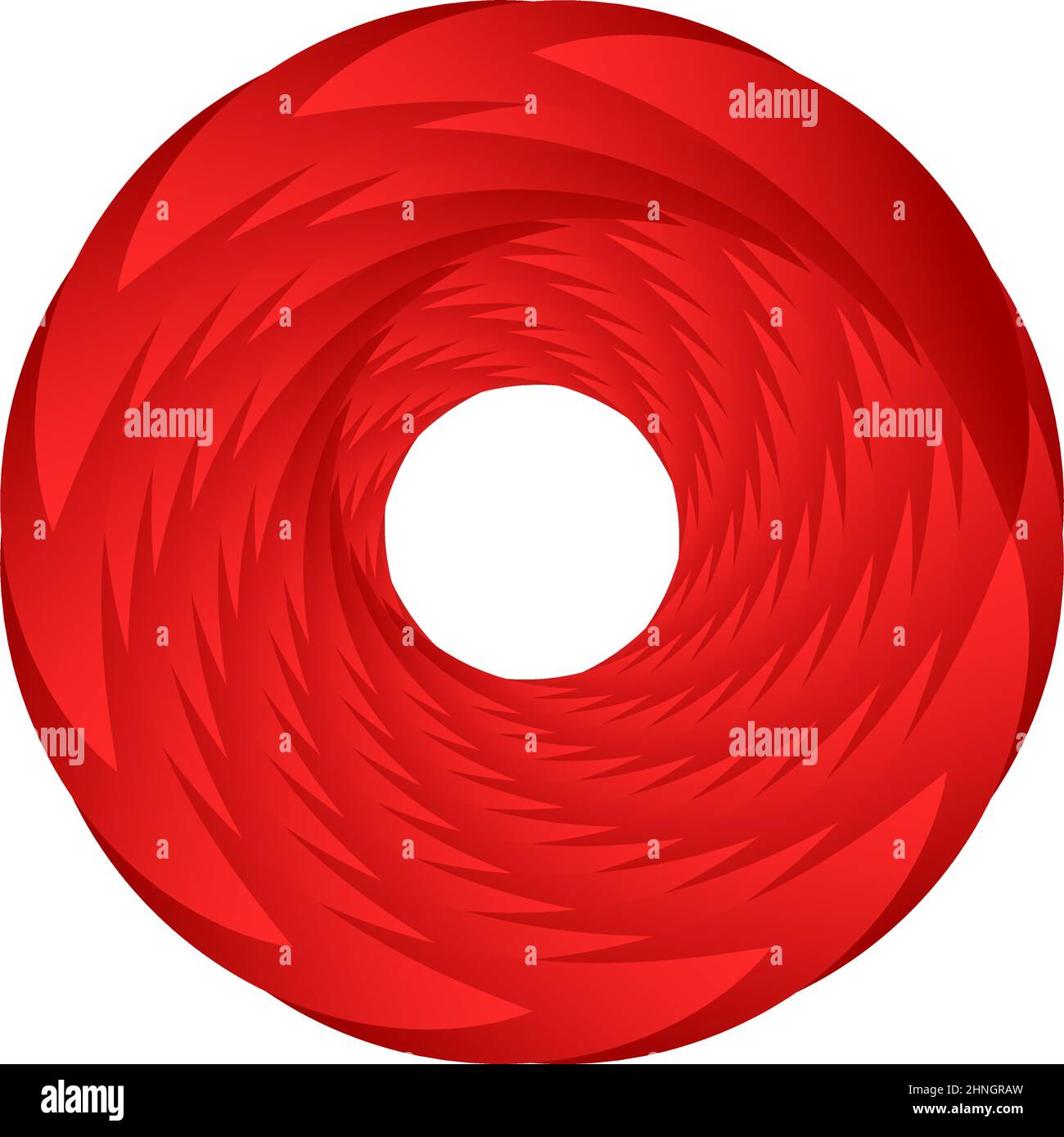 Abstract geometric circle, ring design element. Circular, concentric ...