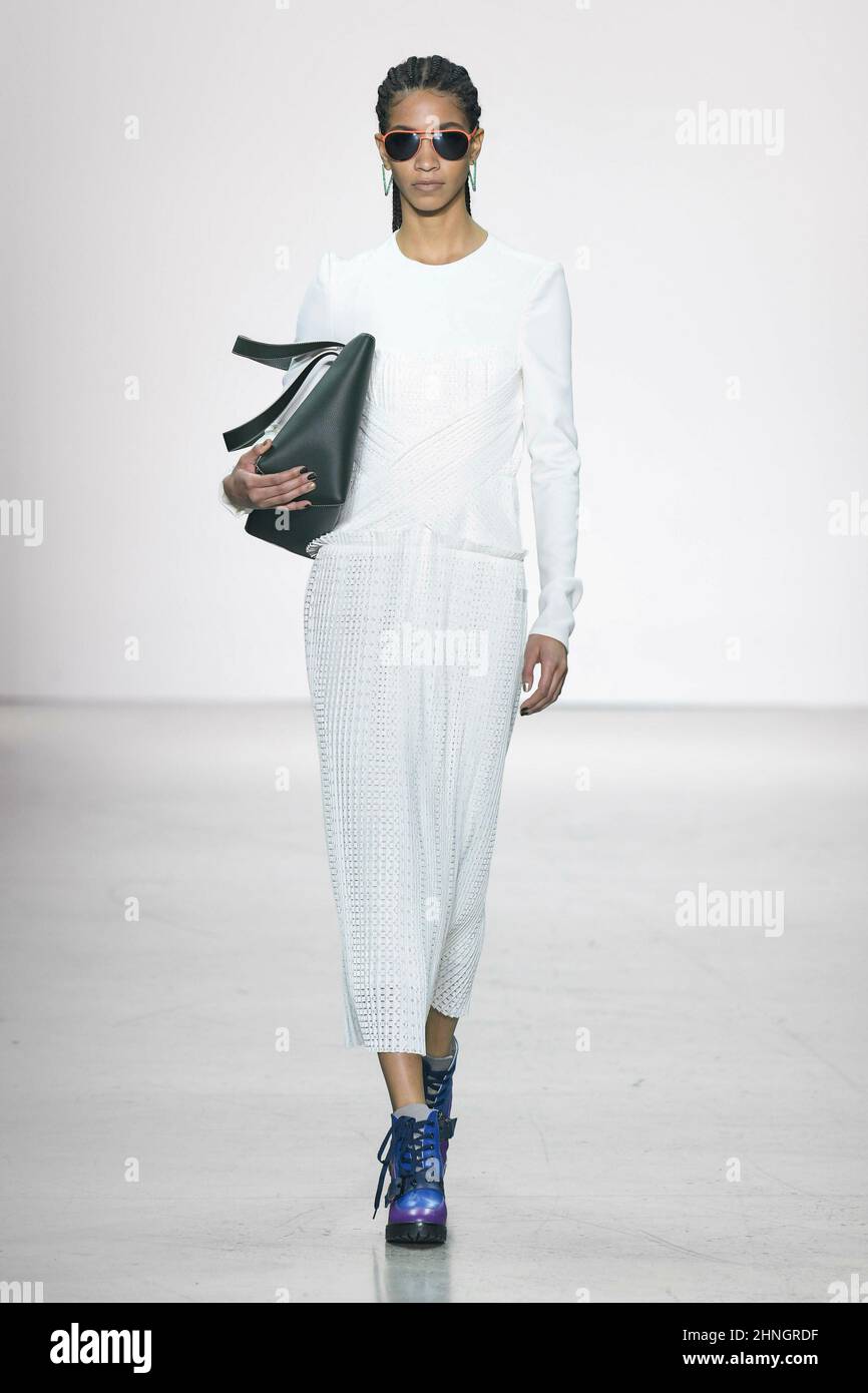 BIBHU MOHAPATRA Fall/Winter 2022-23 Runway during New York Fashion Week ...