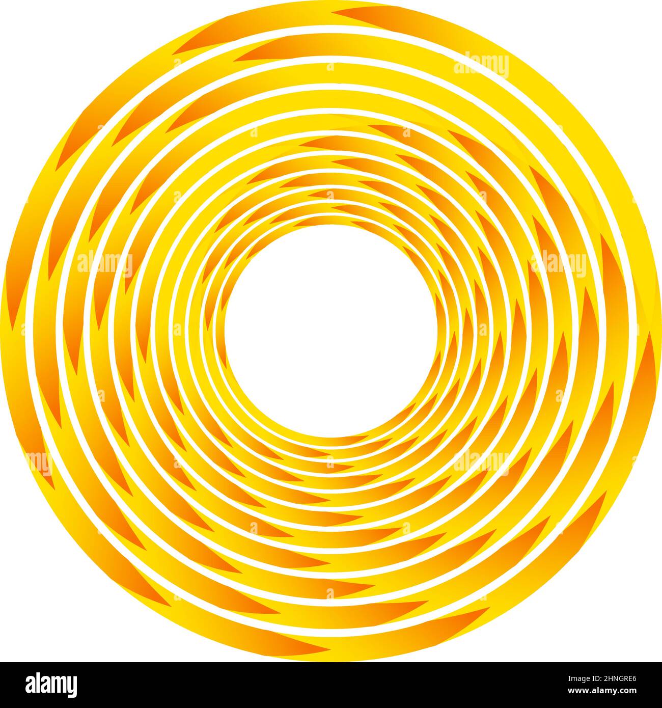 Abstract geometric circle, ring design element. Circular, concentric ...