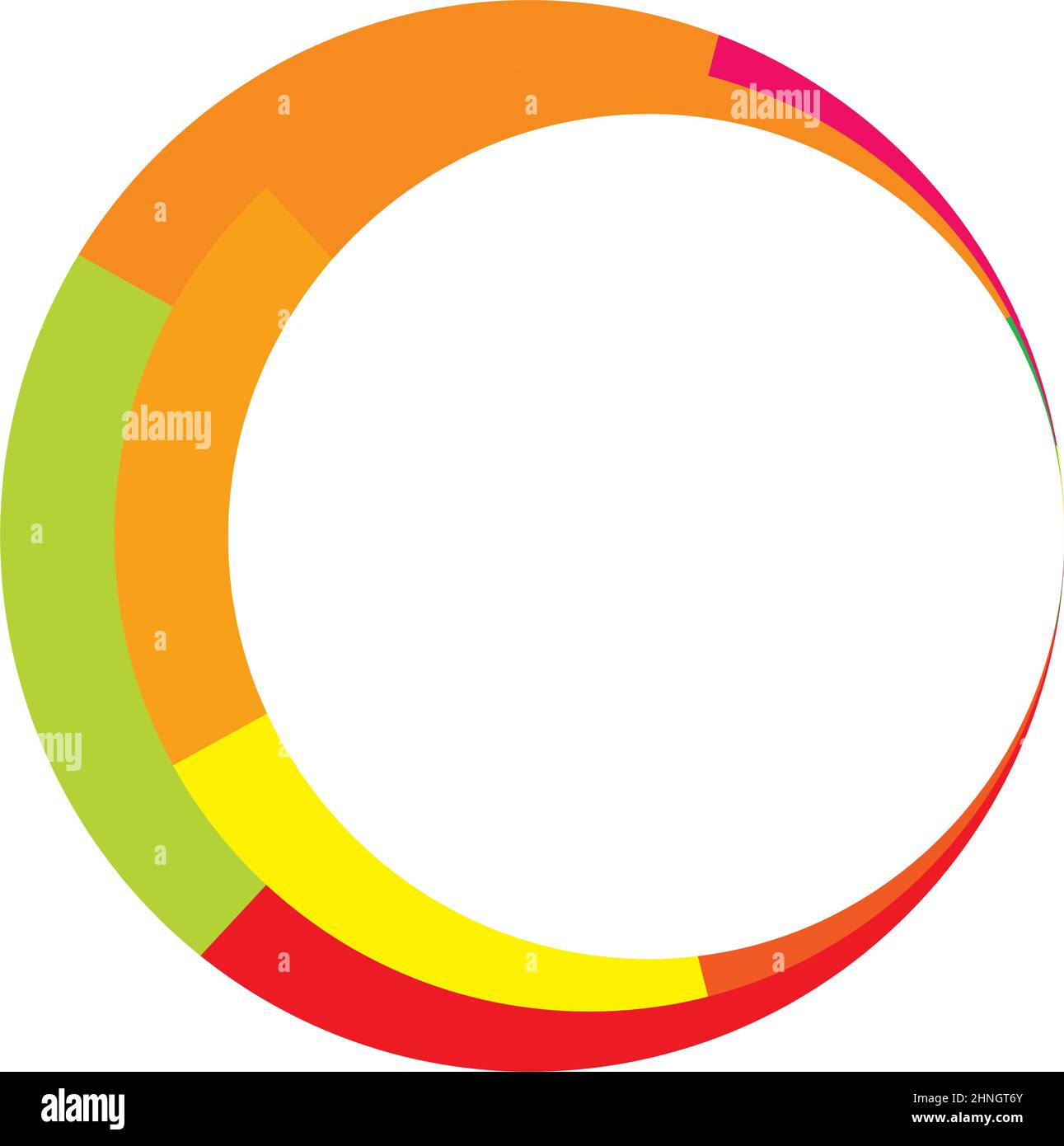 Abstract circle graphic. Geometric circle, ring design element ...