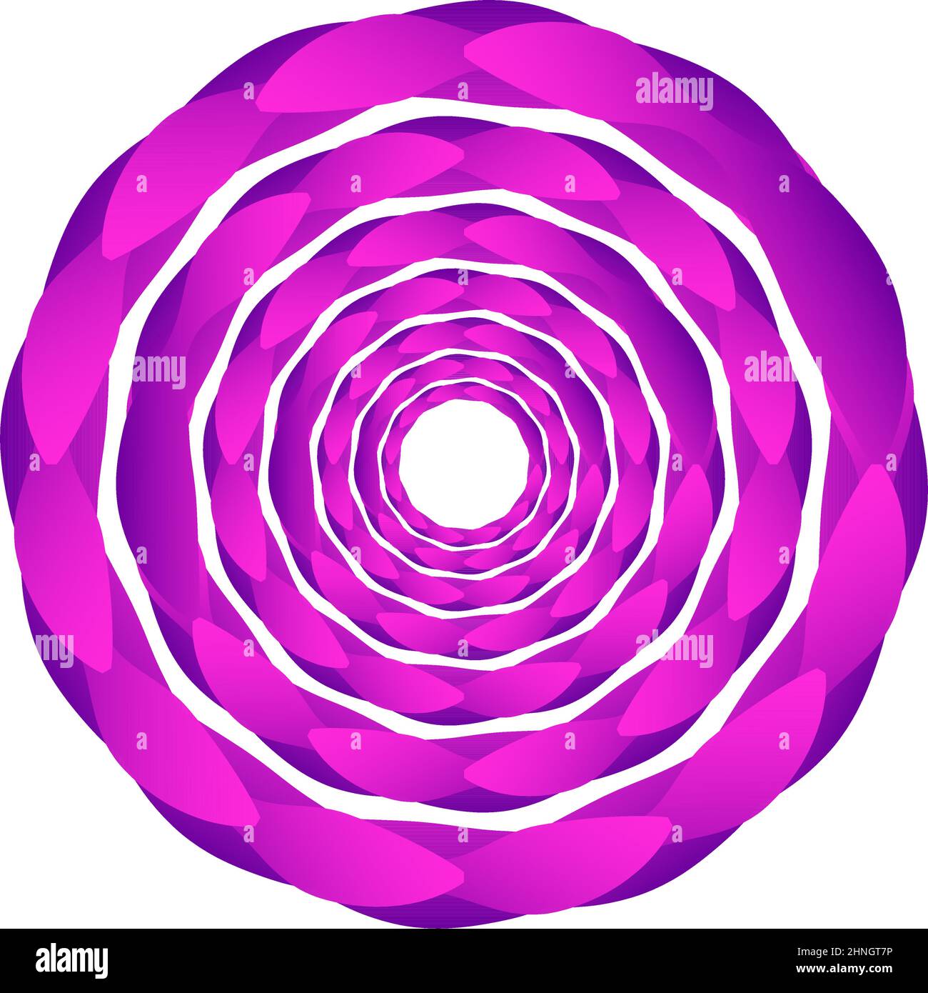 Abstract geometric circle, ring design element. Circular, concentric ...
