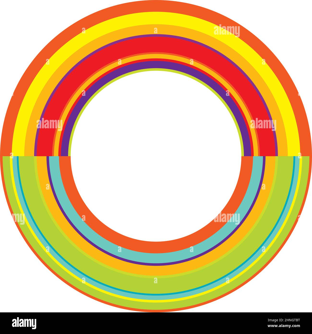 Abstract circle graphic. Geometric circle, ring design element ...