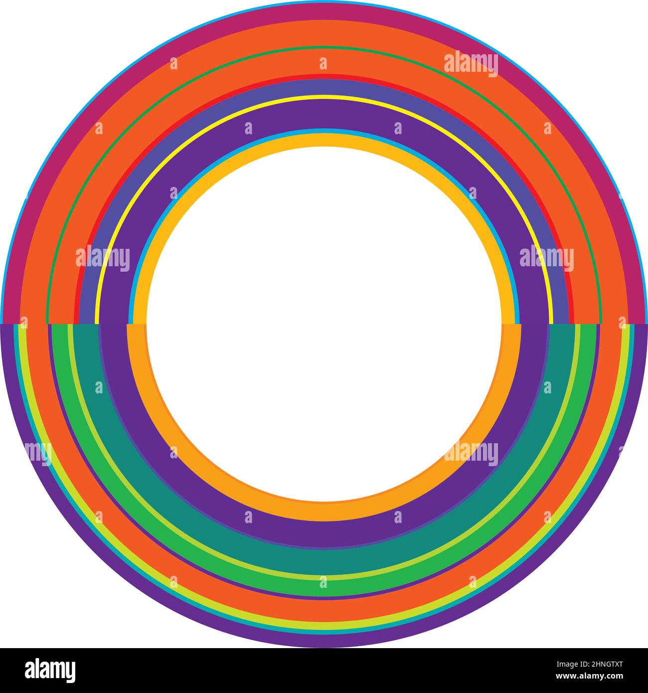 Abstract circle graphic. Geometric circle, ring design element ...
