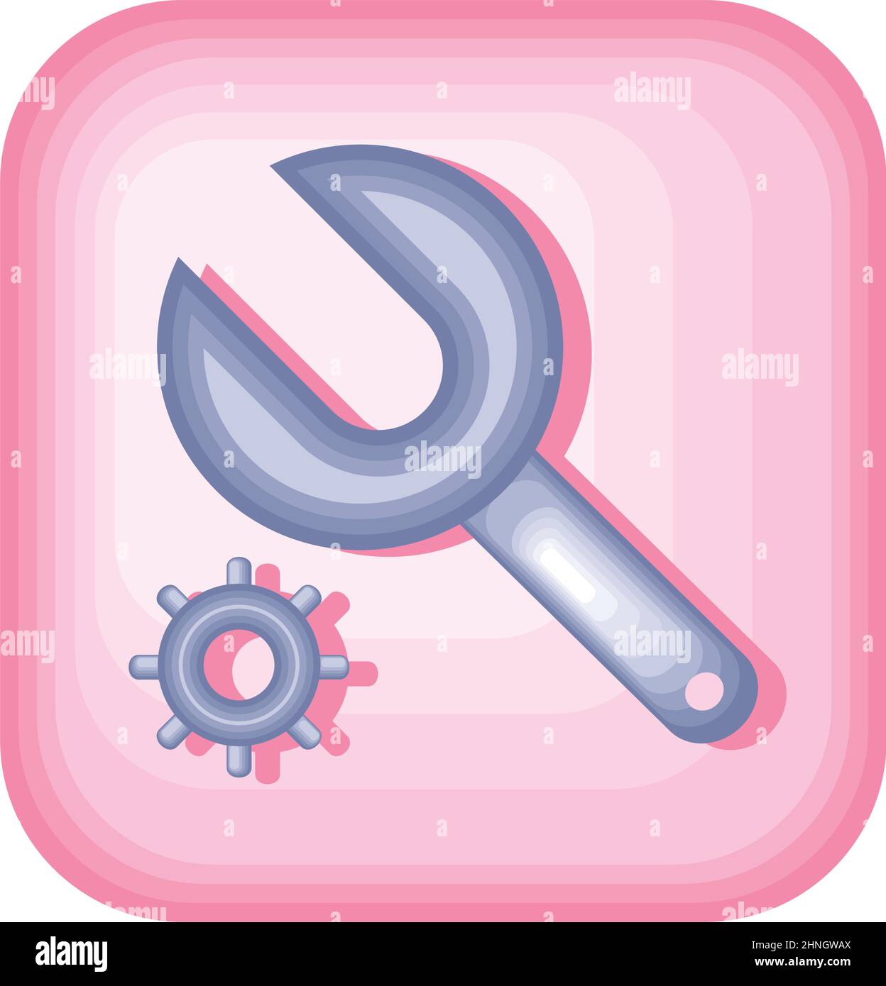 settings mobile app Stock Vector Image & Art - Alamy