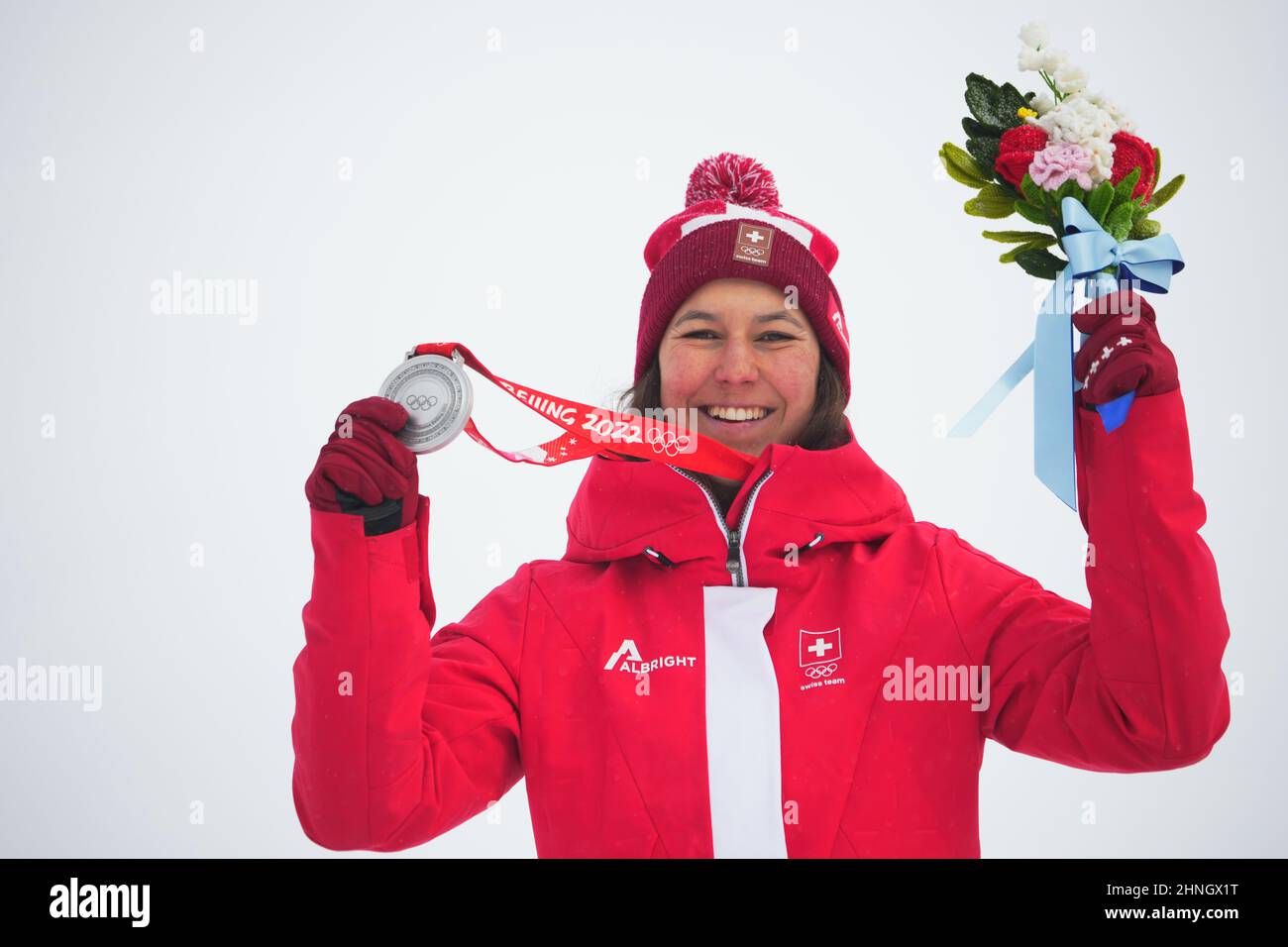 Yanqing, China. 17th Feb, 2022. Olympics, Alpine skiing, combined ...
