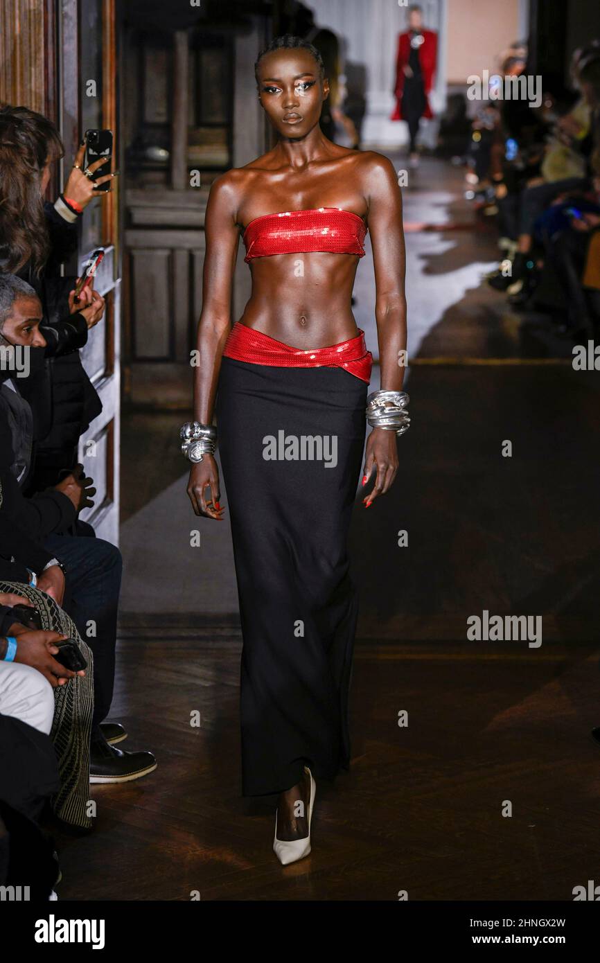LaQuan Smith Fall/Winter 2022-23 Runway during New York Fashion Week ...