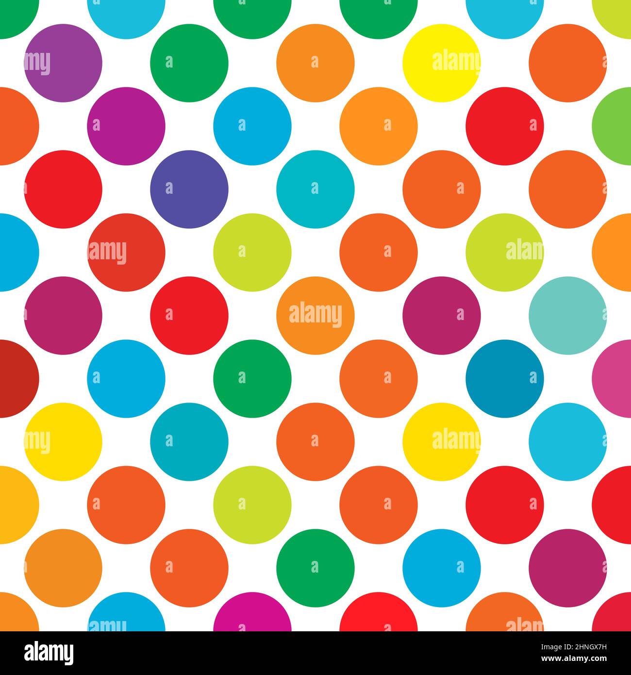 Colorful random, diffuse circles, dots pattern. Scattered speckles ...