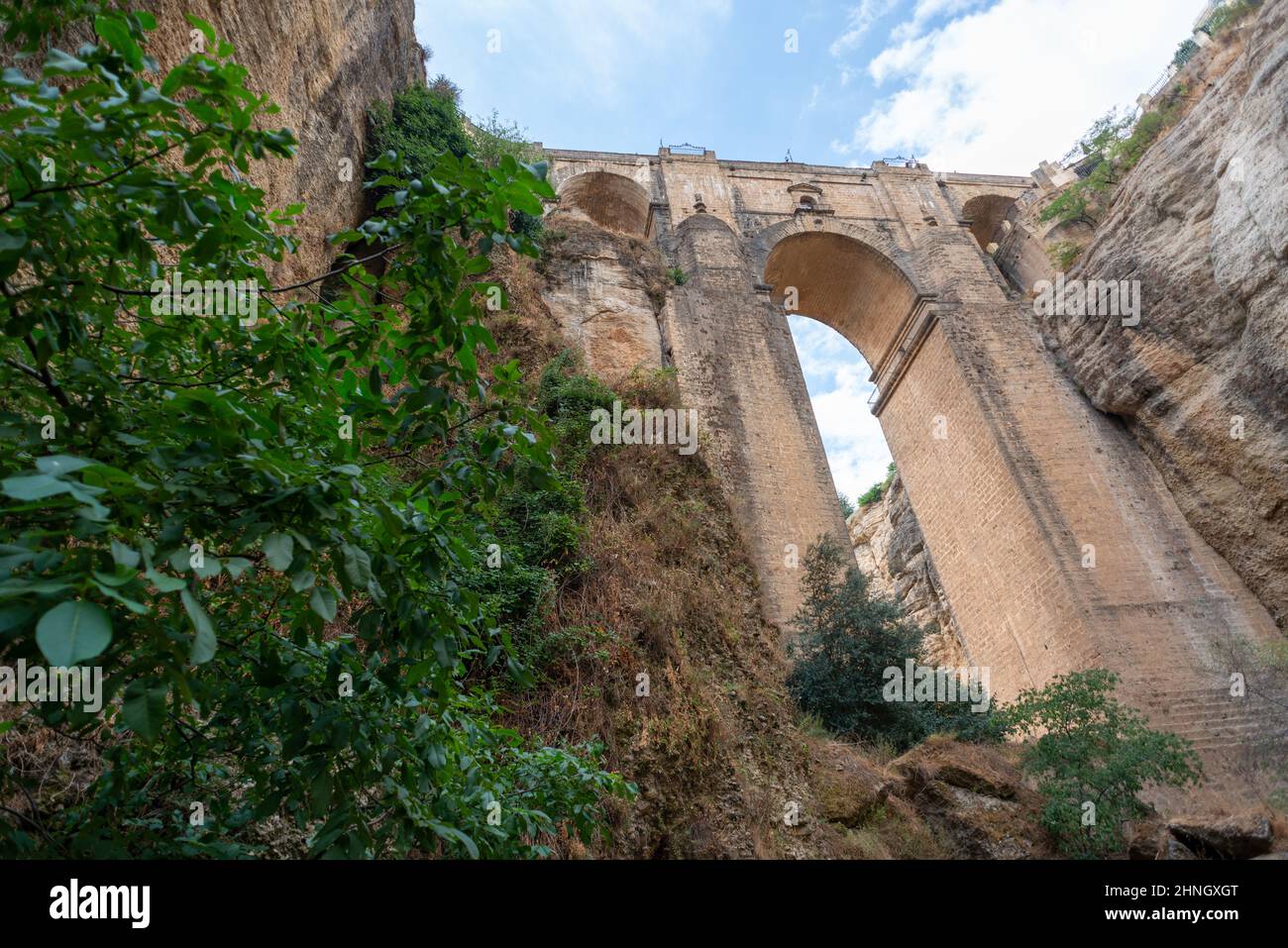 Low angle view of Bridge Stock Photo - Alamy