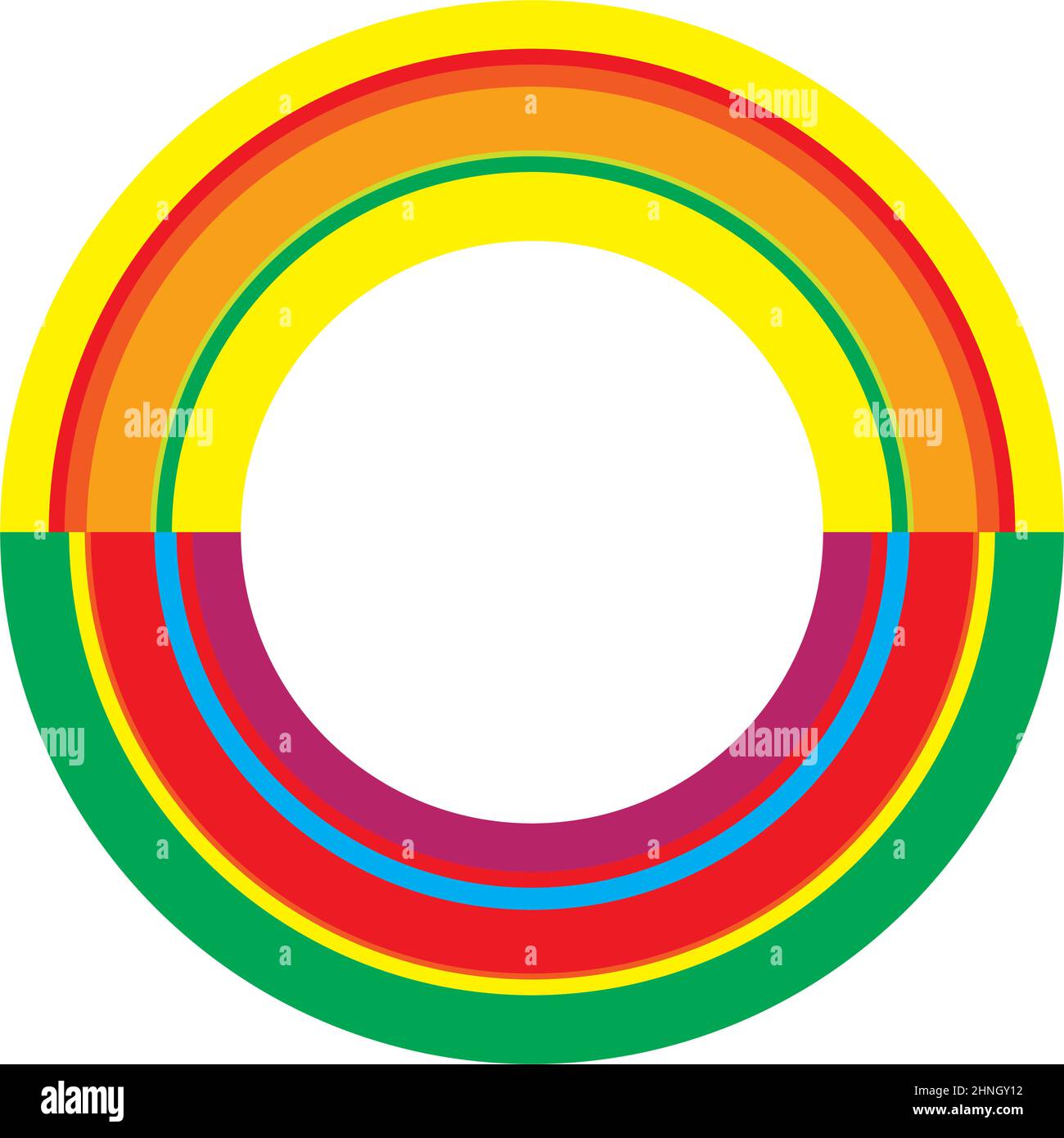 Abstract circle graphic. Geometric circle, ring design element ...