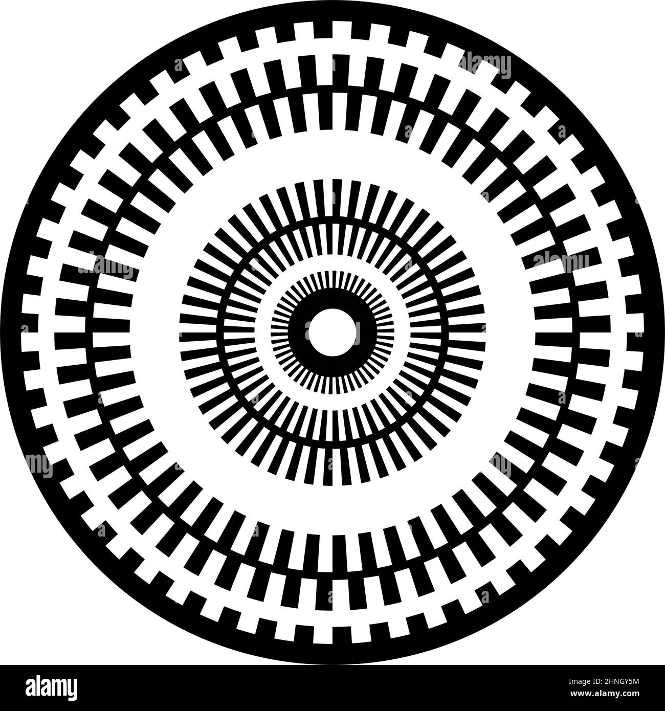 Abstract circle graphic. Geometric circle, ring design element ...