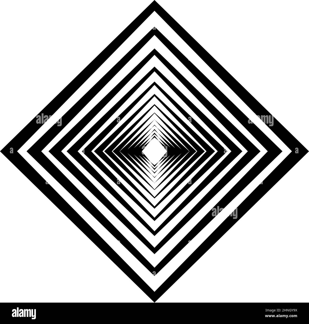 Abstract op-art element(s). Optical, visual art shapes, icons, symbols ...
