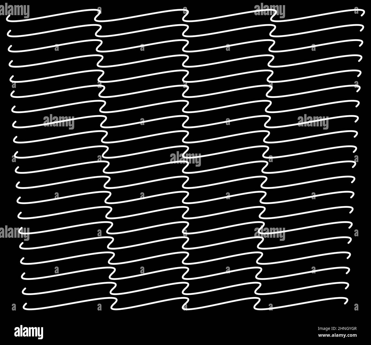 Wavy, waving lines abstract geometric design shape. Curvy, curved ...