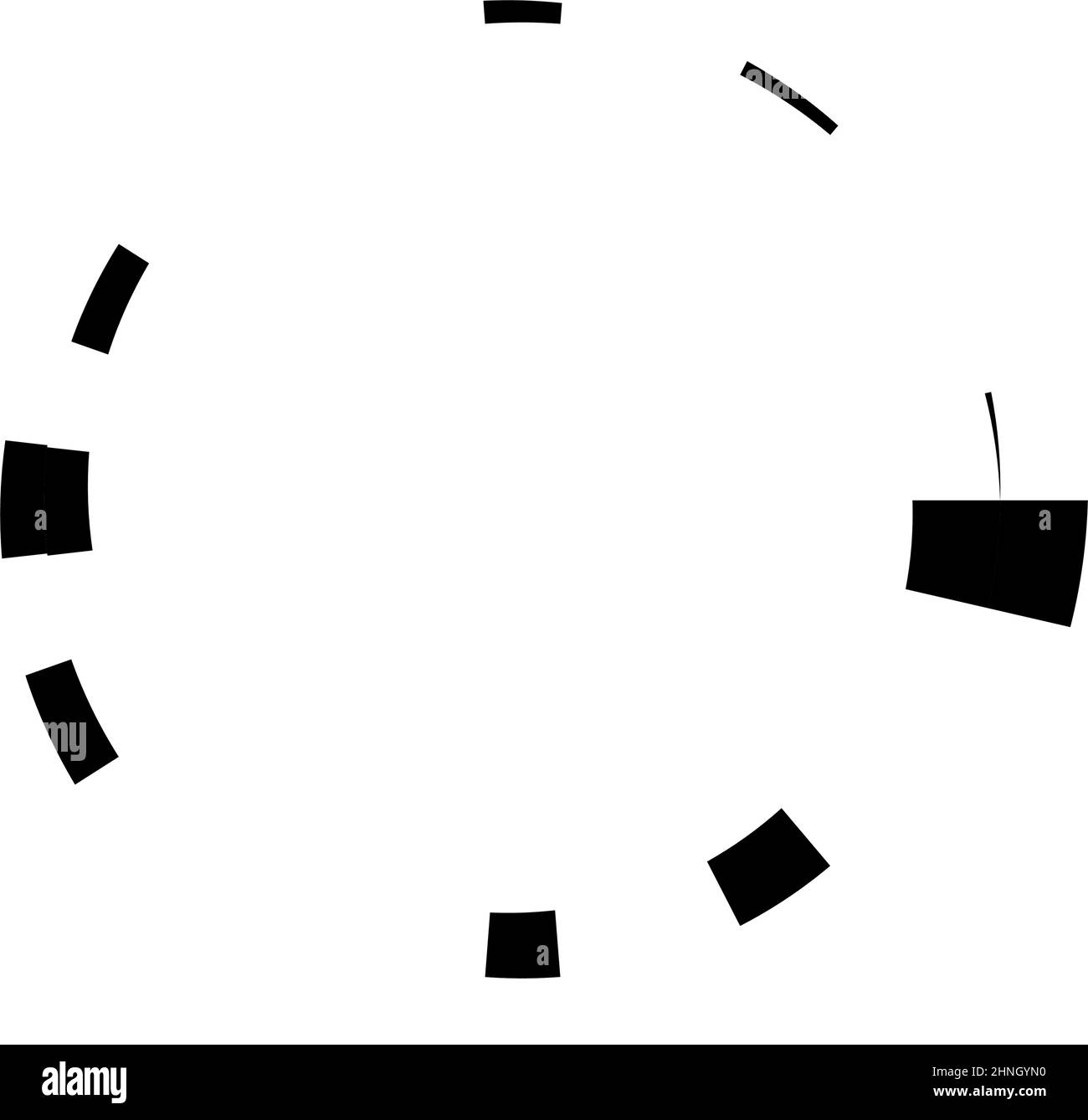 Abstract circle graphic. Geometric circle, ring design element ...