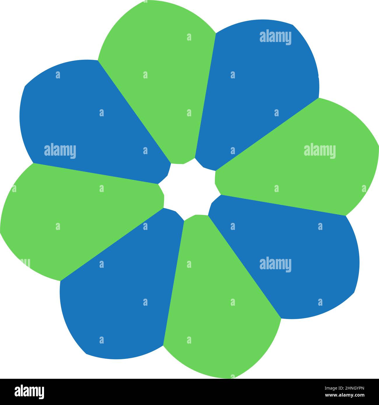 Shape, symbol, icon with abstract geometry. Geometrical vector - stock ...