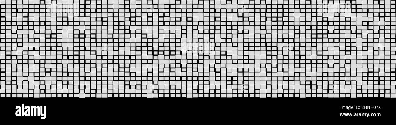 Random mosaic square tiles seamless, repeatable cubism pattern, texture ...