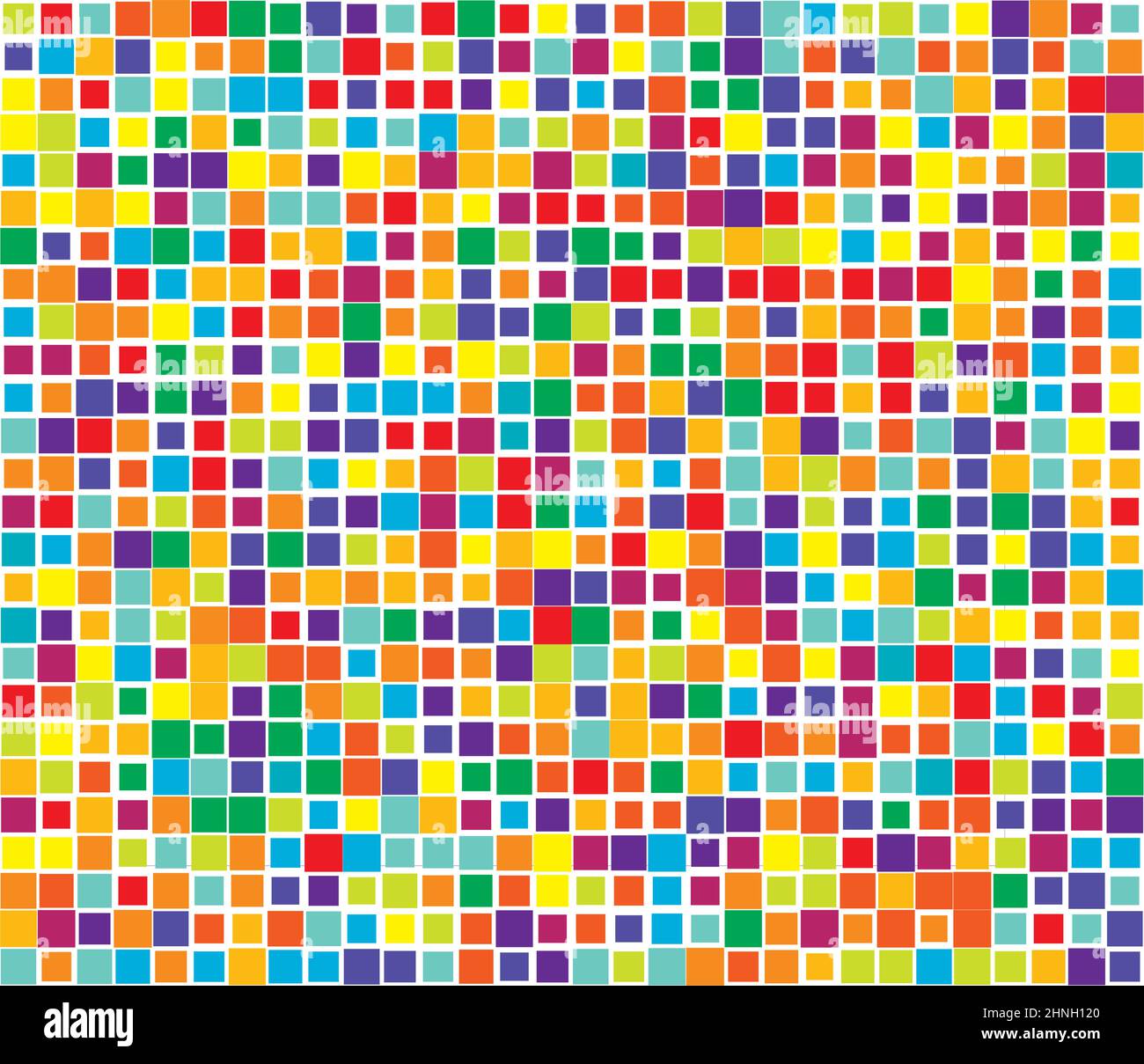 Random mosaic square tiles seamless, repeatable cubism pattern, texture ...