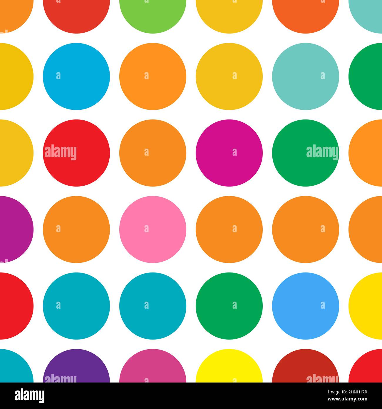 Colorful random, diffuse circles, dots pattern. Scattered speckles ...