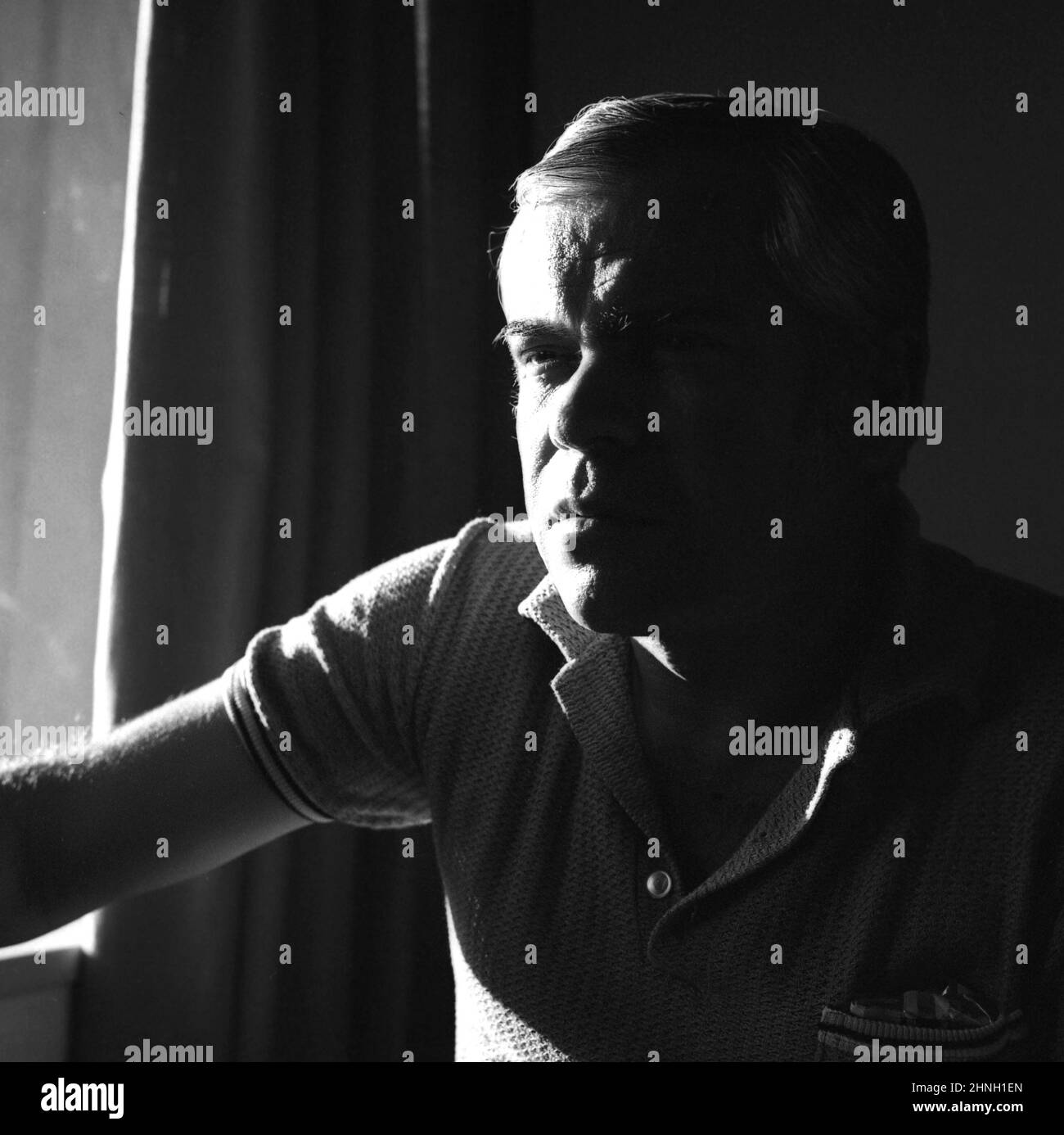 Romanian journalist Adrian Dumitrascu ("Satul Socialist"), approx. 1973 ...