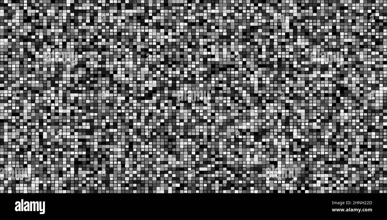 Random mosaic square tiles seamless, repeatable cubism pattern, texture ...